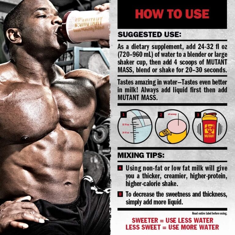 Buy Original Mutant Muscle Mass Gainer - Beast Nutrition