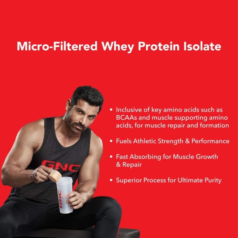 GNC AMP Pure Isolate Powder - Beast Nutrition